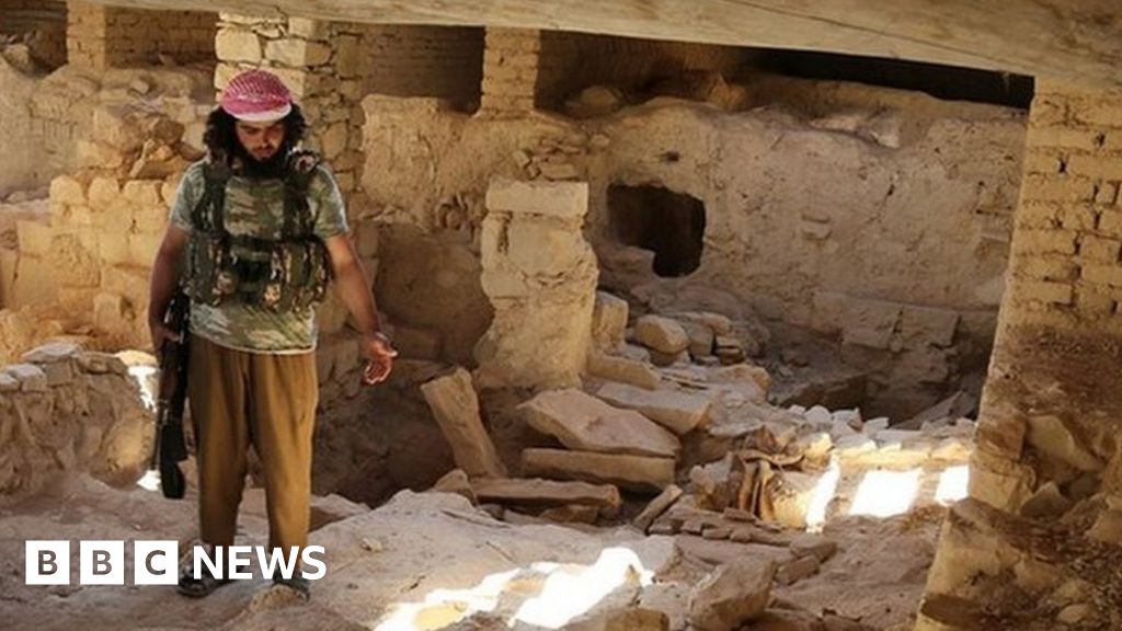 Islamic State in Syria demolishes ancient Mar Elian monastery - BBC News