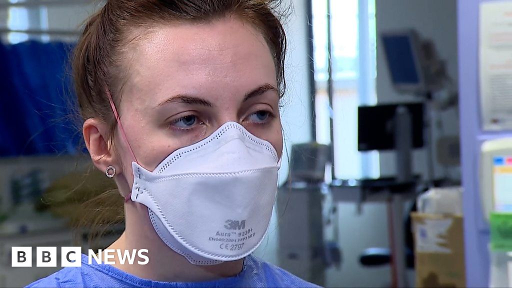 Covid: 'I used to love coming to work but it's so scary' - BBC News