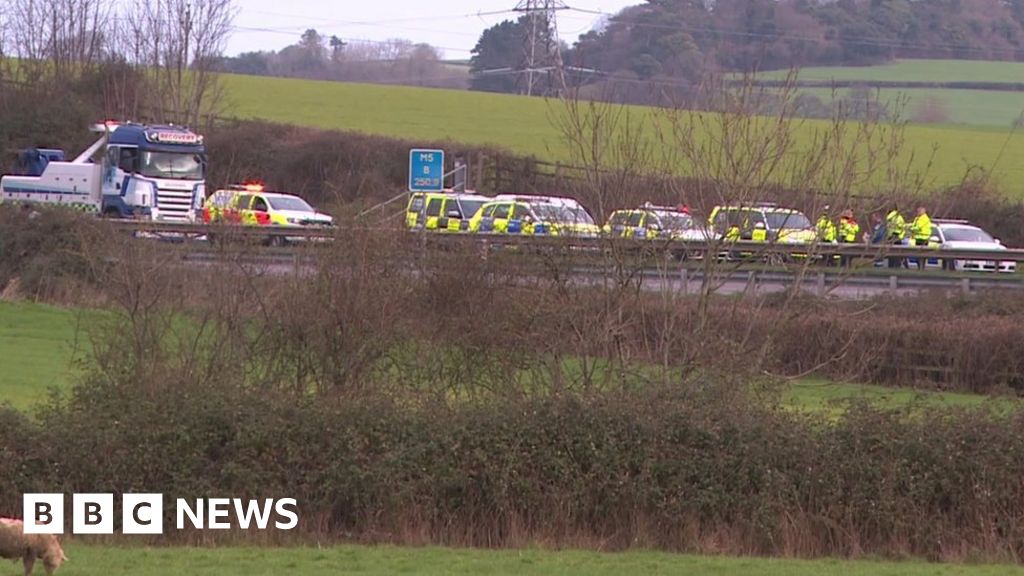 Devon man fell asleep at wheel on M5 killing fiancée in crash - BBC News