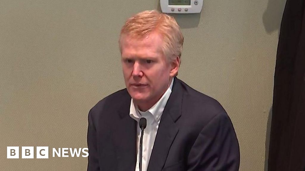 Alex Murdaugh takes stand: 'I did not shoot my wife and son' - BBC News