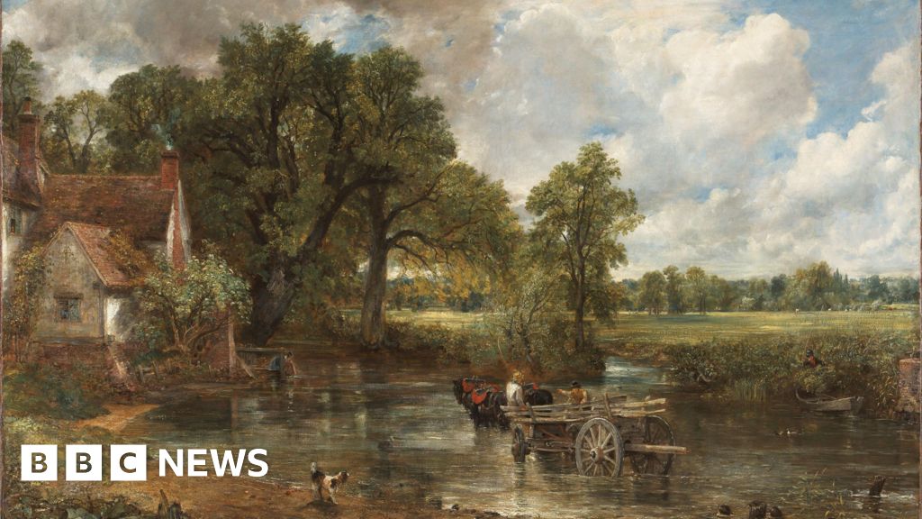 John Constable painting The Hay Wain goes on display in Bristol