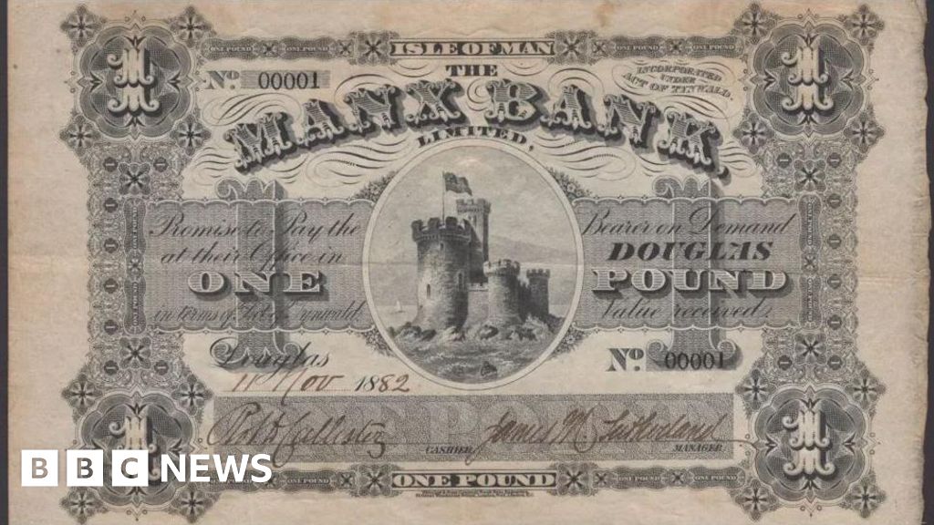 First Manx bank note breaks record by selling for £24k at auction - BBC ...
