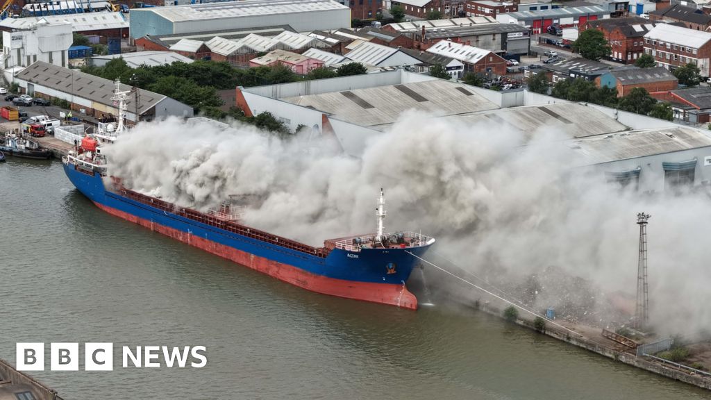 Ship fire in Hull dock likely caused by battery, report finds
