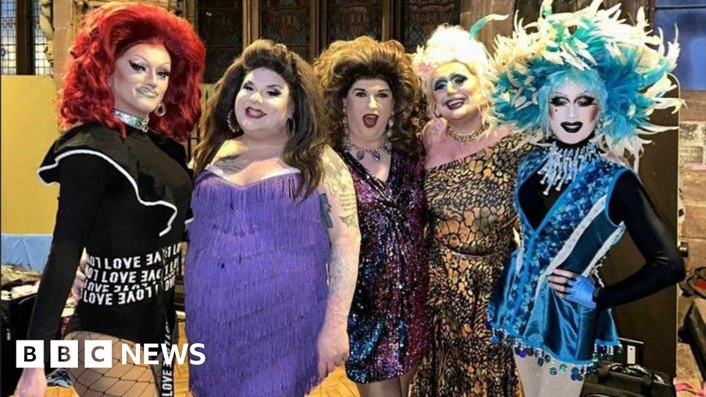 Drag queen and head of Chester Pride retires after 21 years - BBC News