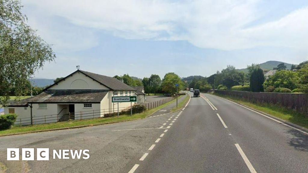 A66 near Keswick resurfaced work ahead of summer holidays - BBC News