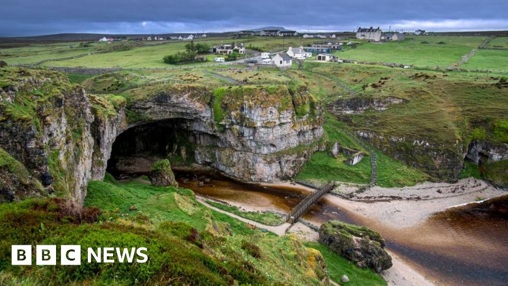 Smoo Cave home to rare subterranean creatures