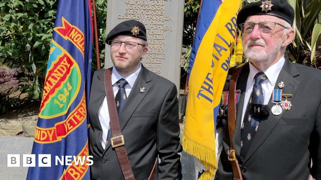 Royal British Legion standard bearer retires after 22 years