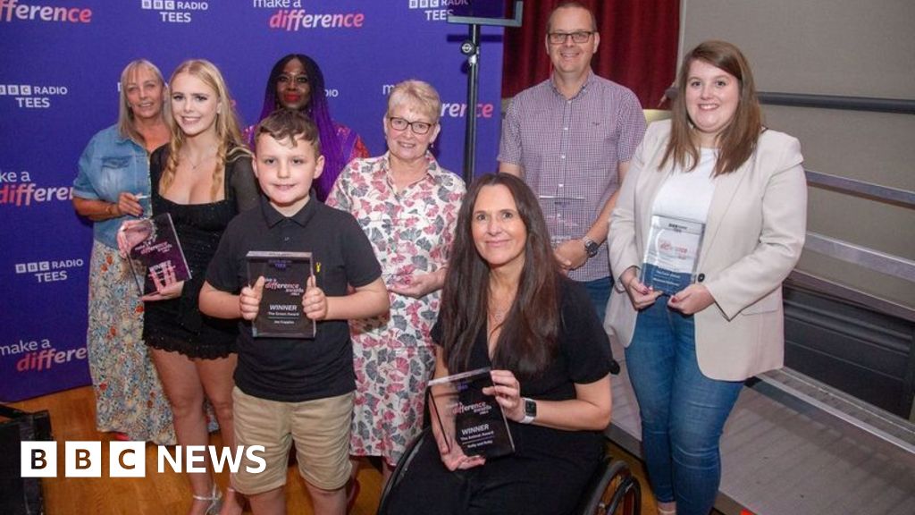 Make a Difference: BBC Radio Tees 2024 winners announced - BBC News