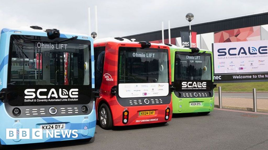 Coventry University to research self-driving shuttles safety - BBC News