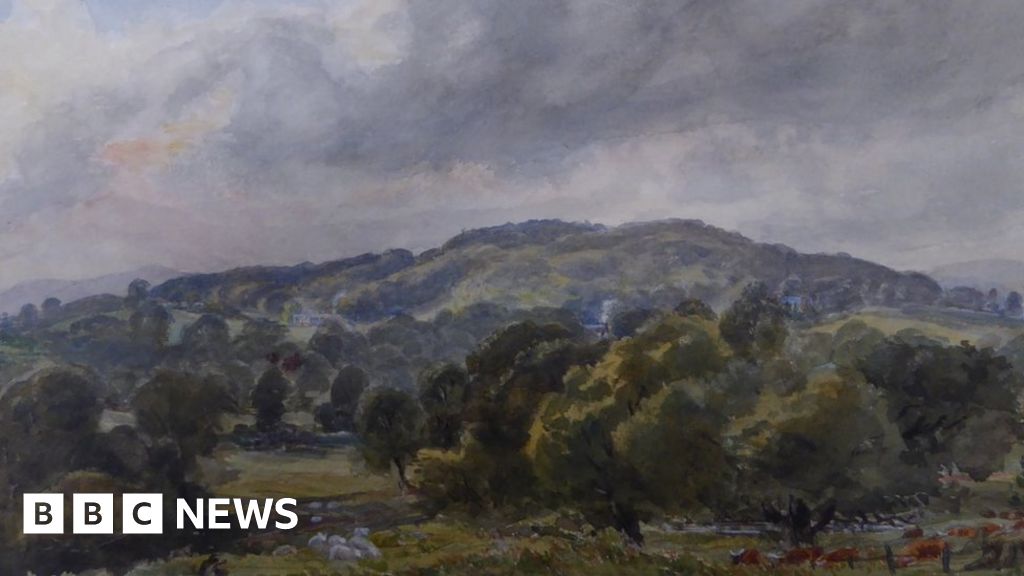 Painting to be used as inspiration for Killerton Estate - BBC News