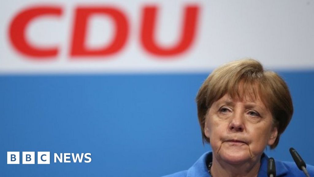 Germany's Angela Merkel suffers election setback - BBC News