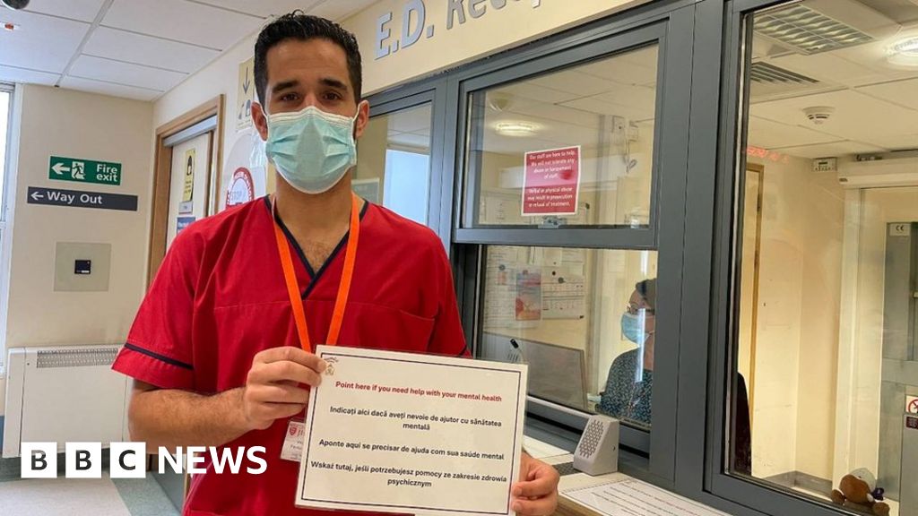 Support sign for those in mental health crisis in Jersey - BBC News