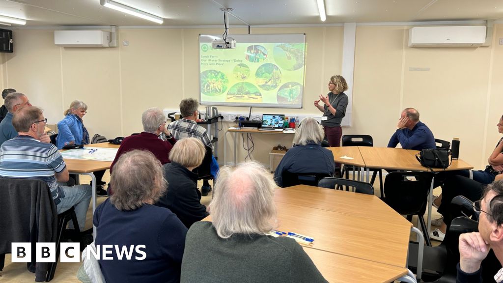 Views heard on controversial Lynch Farm community hub plan - BBC News
