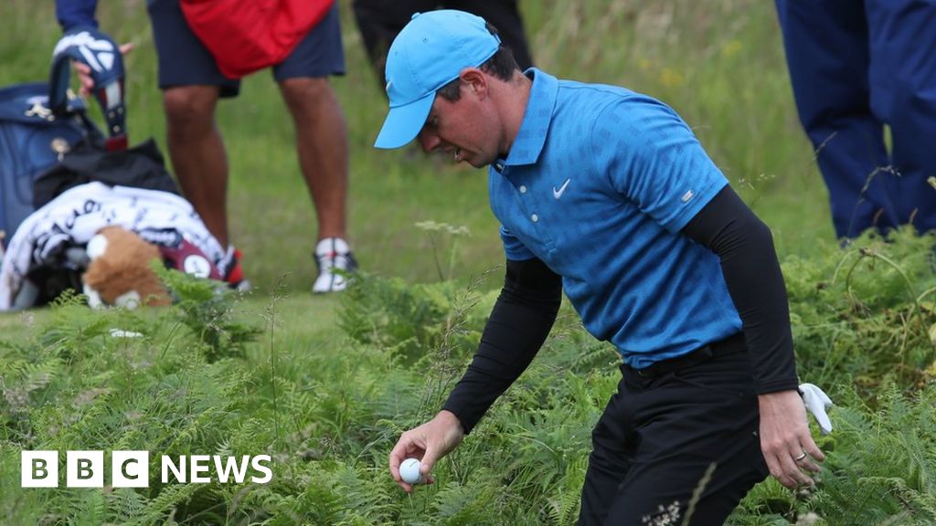 NI paper review: Rory's rough round and Tyrone bus update - BBC News