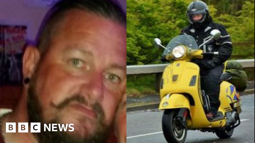 Scooter rider killed in crash on A914 near Kettlebridge - BBC News