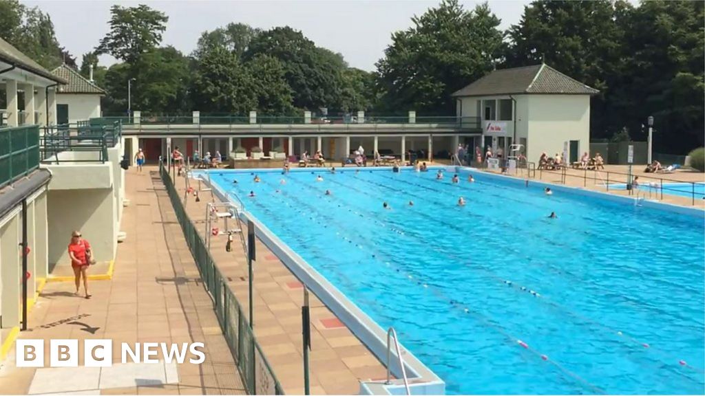 Peterborough Lido: A look back at the pool's 80 years - BBC News