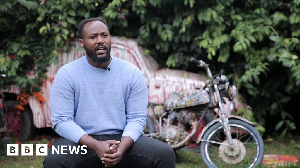 Building Rwanda's art scene - BBC News