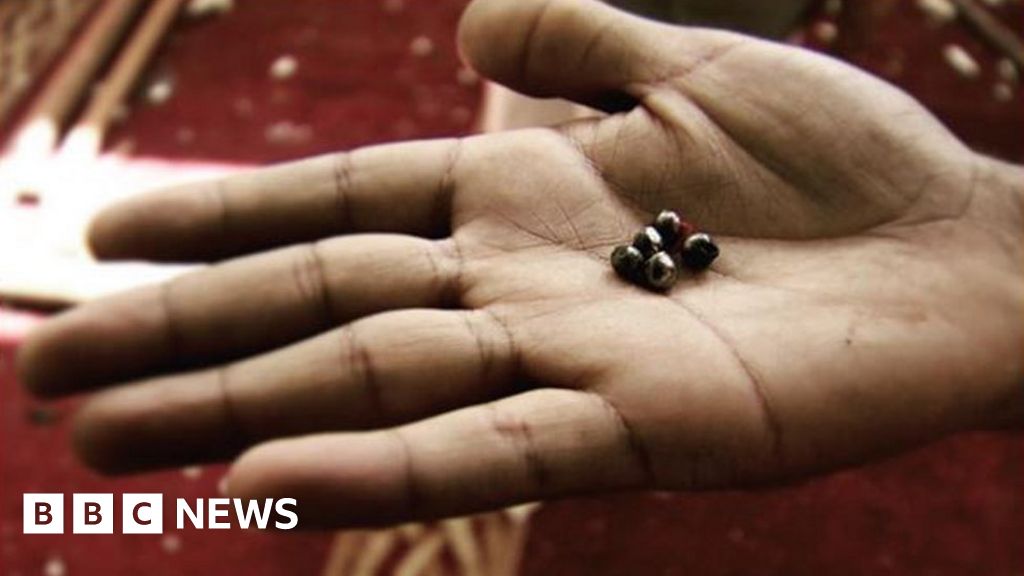 The grim reality of a suicide bomb - BBC News