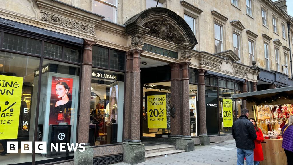 Jolly's: How 200-year-old store changed through the years - BBC News