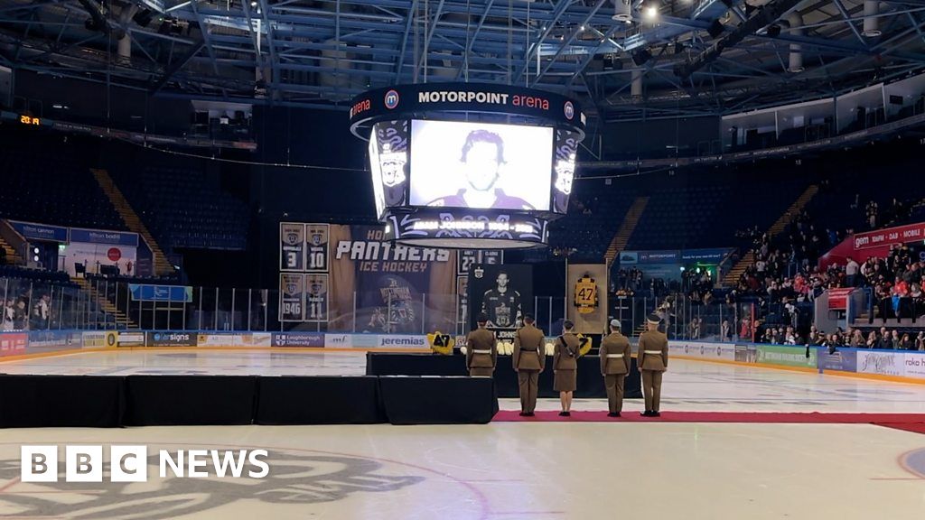 Adam Johnson: Two-minute silence held for ice hockey player