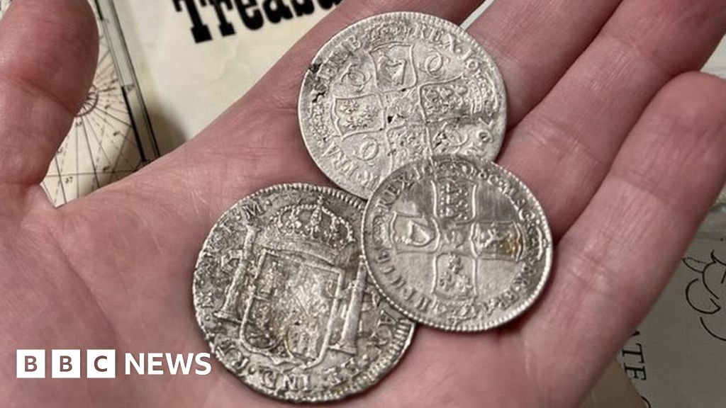 Famous shipwreck coins sold for more than £6,400 - BBC News