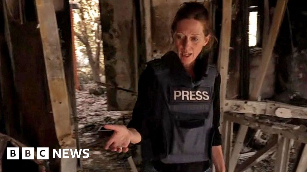 Israel: Inside destroyed Kibbutz house after Hamas hostage taking - BBC News