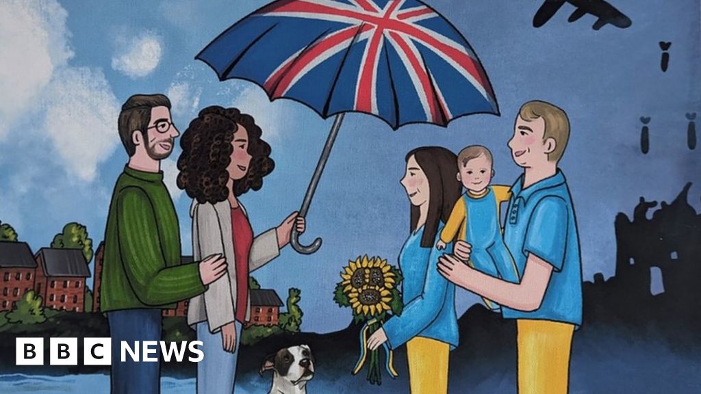 Paintings Of Refugees Given To Show Hosts Generosity