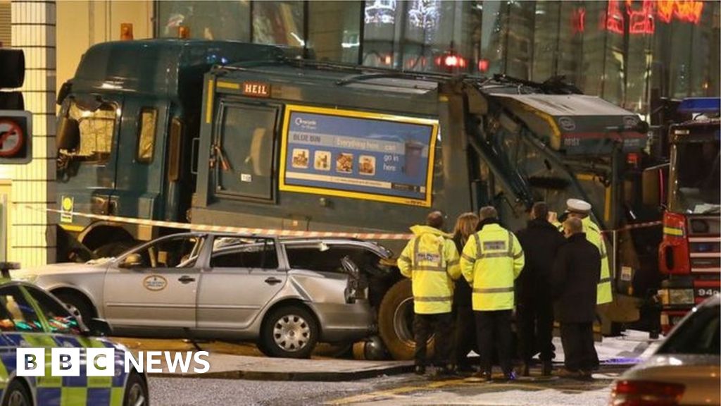 Bin lorry crash safety measures for pedestrians 'overlooked' - BBC News