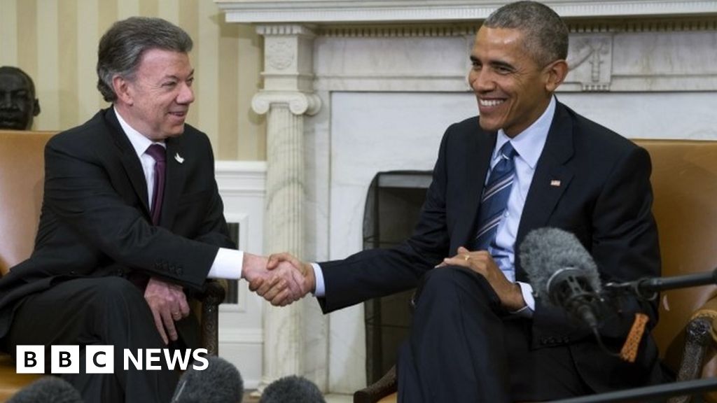 Colombia-Farc peace process to receive $450m in US aid - BBC News