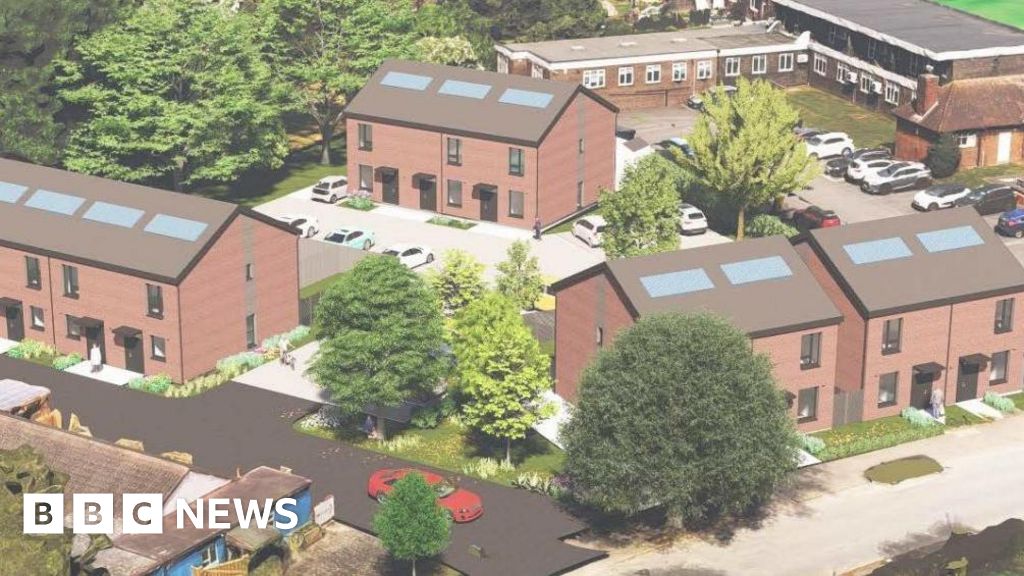 Merstham: Affordable homes planned on former library site - BBC News