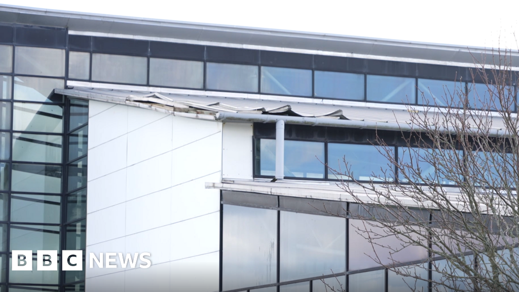 Sports facility reopens after storm damage closure - BBC News