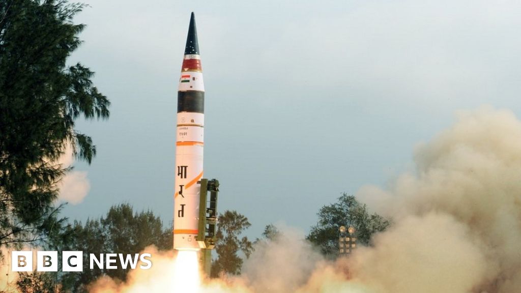 India conducts fourth test launch of Agni-V missile - BBC News