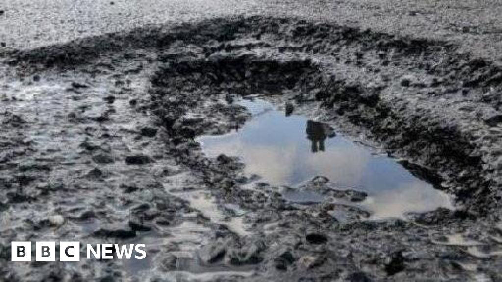 Potholes made number one priority for Lancashire residents - BBC News