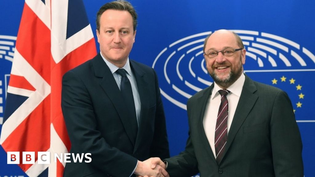 EU referendum: David Cameron deal 'gets backing of Euro MPs' - BBC News