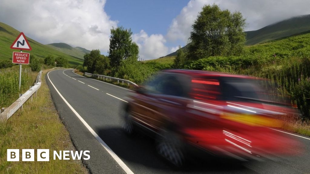 Stricter punishments for speeding offences in England and Wales - BBC News