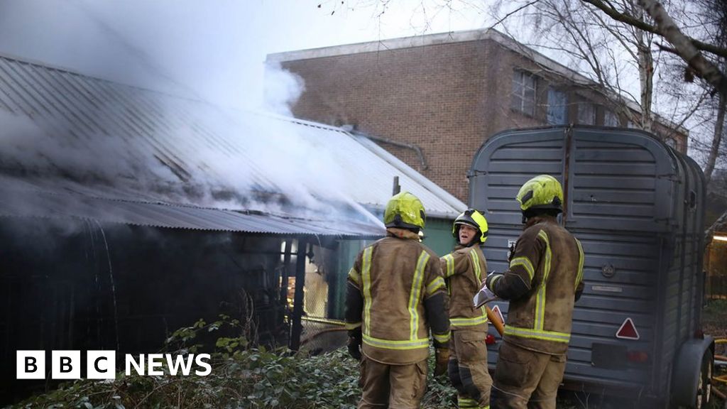 Frogmore Mill: Teen arsonists caused millions of pounds of damage - BBC ...