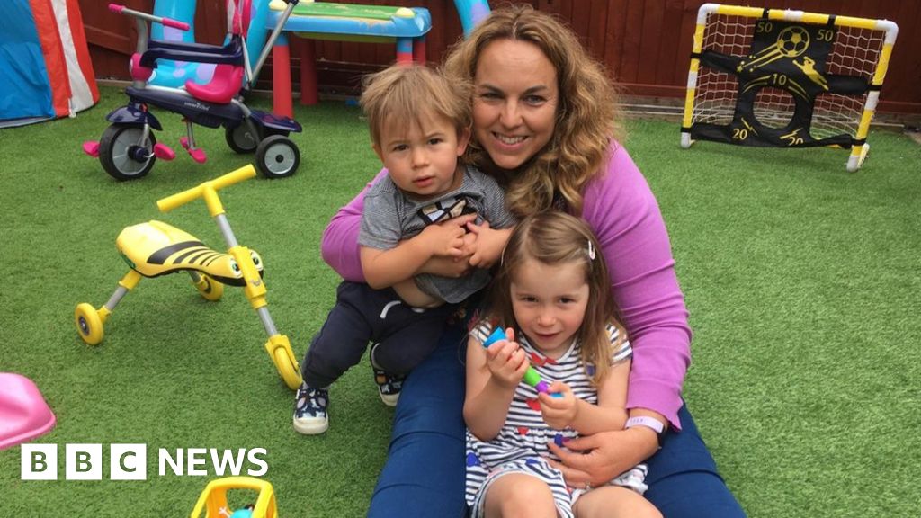 Coronavirus: Parents' joy as free childcare resumes