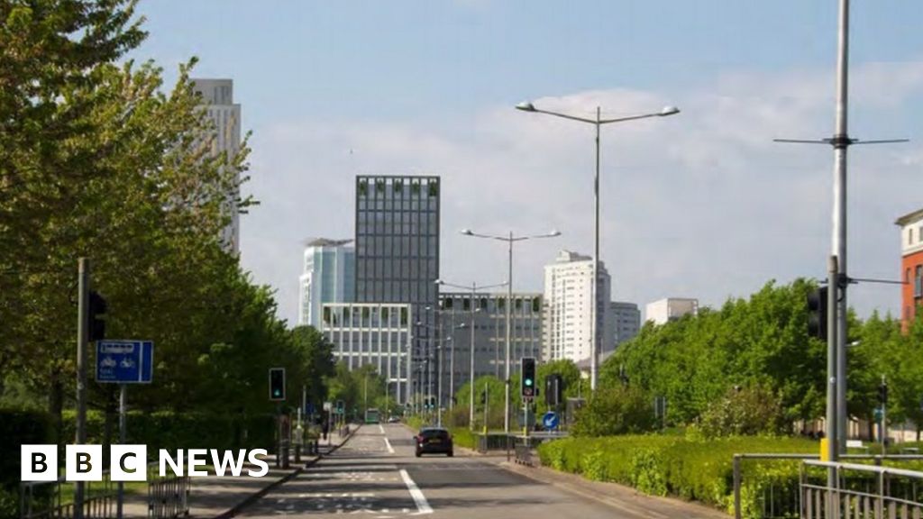 Cardiff city centre plans for 20-storey office building - BBC News