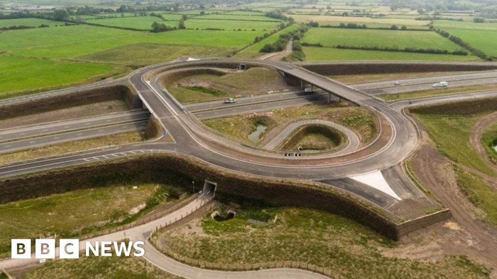 'Ghost' M49 junction will finally be connected - BBC News