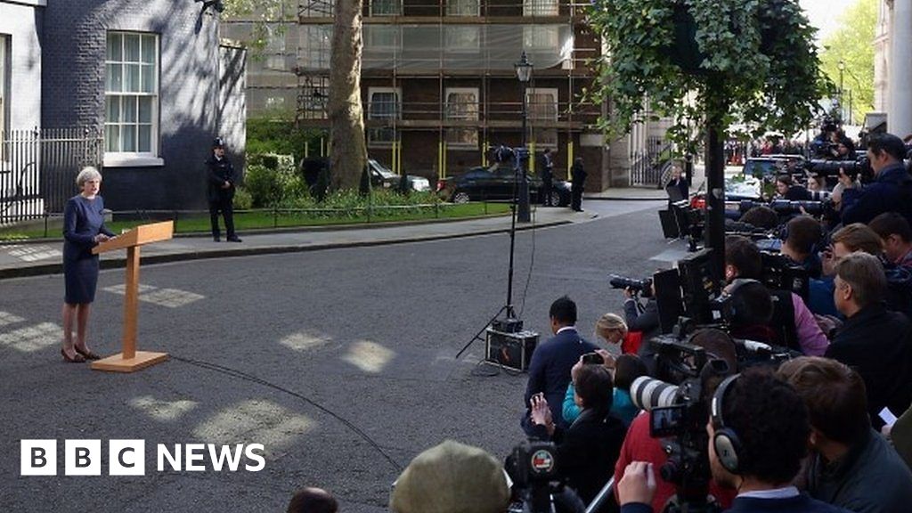 What happened the day the PM called for a General Election? - BBC News