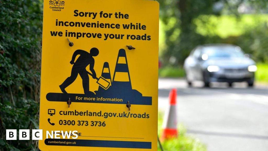 Wetheral drivers face weeks of roadworks disruption - BBC News
