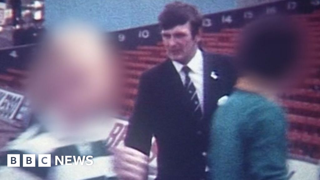 Archive footage of Jim Torbett at Celtic Boys Club