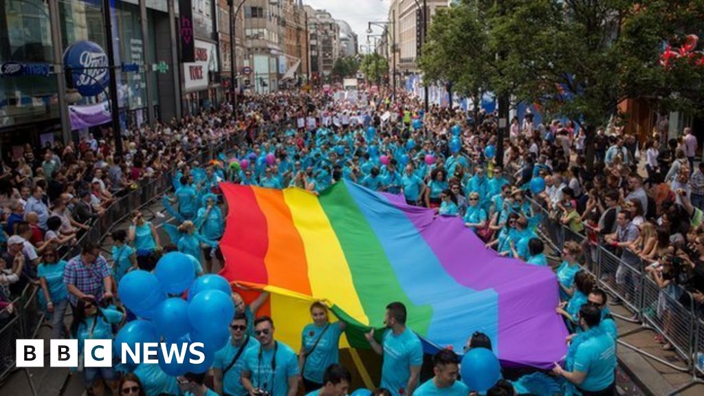 Thousands attend London Pride march - BBC News