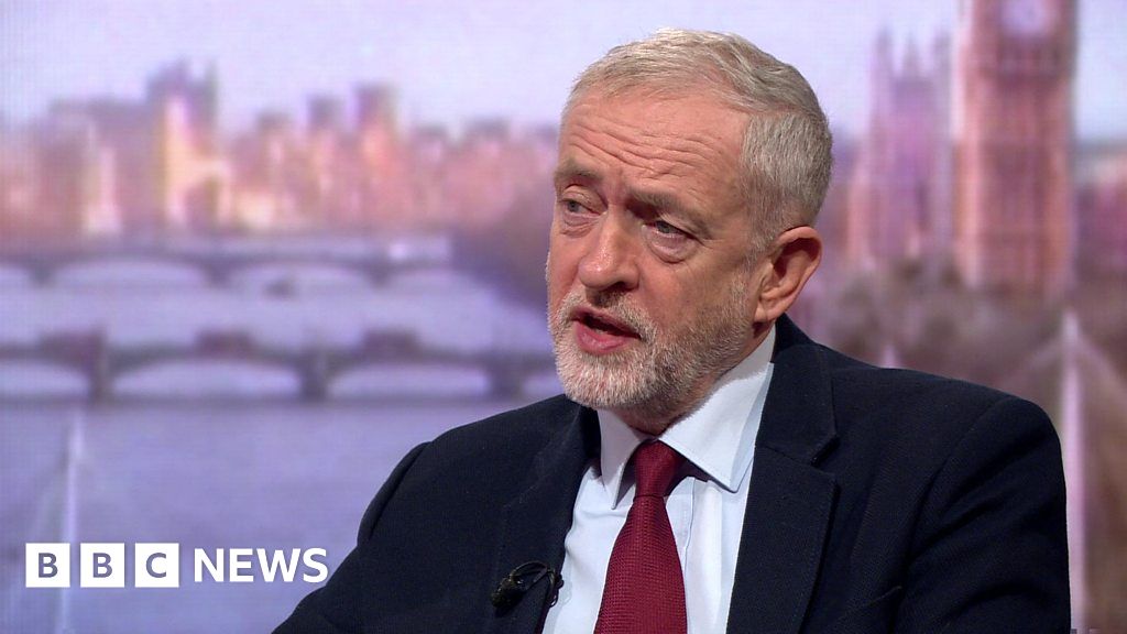 Jeremy Corbyn: I'm not going anywhere, I'm enjoying every moment - BBC News