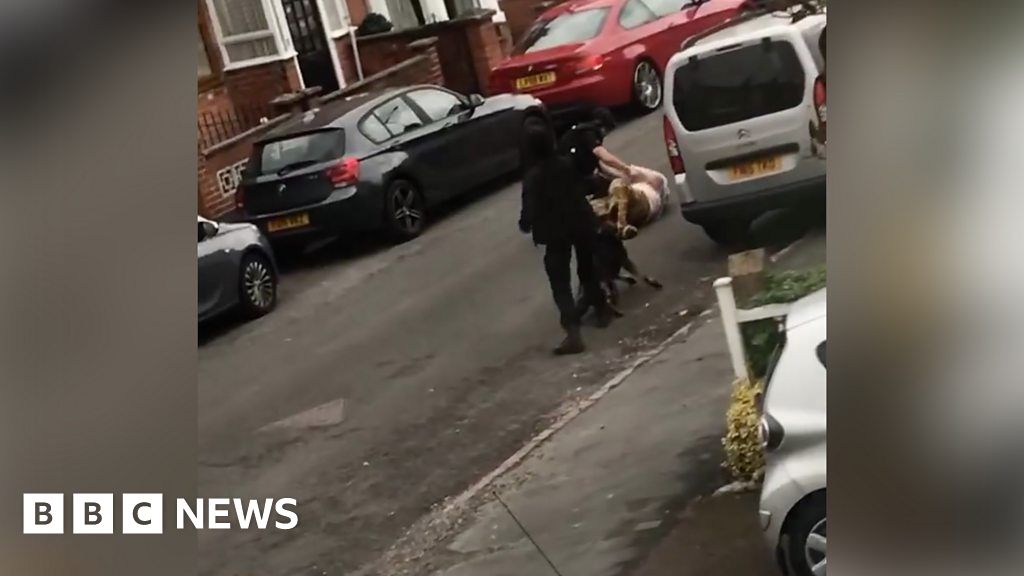 Quorn 'gunman': Police shoot man with rubber bullets