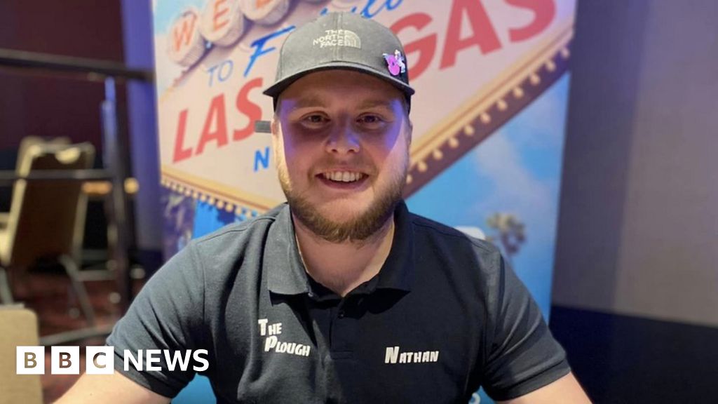 Ollerton pub poker player to compete in Vegas competition - BBC News