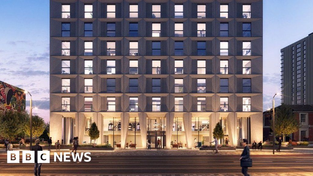 Birmingham city centre tower block plans submitted - BBC News
