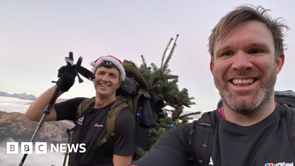 Paralysed Ed Jackson completes '12 peaks of Christmas'