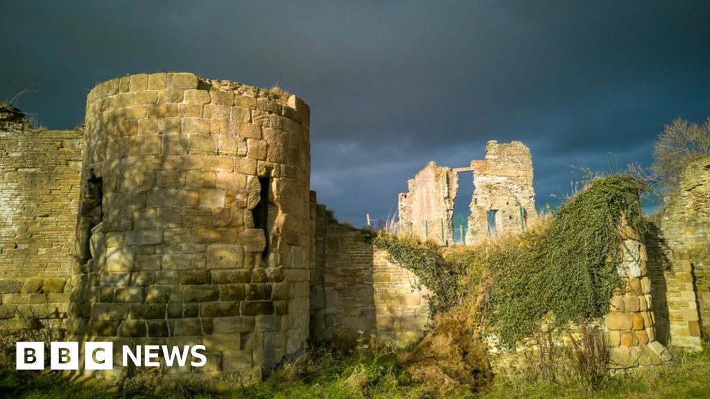 Derbyshire's Codnor Castle damaged by 'ghost hunters and bikers'