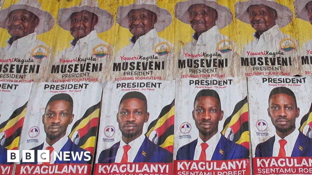 Uganda election: Singer and president battle for youth vote - BBC News